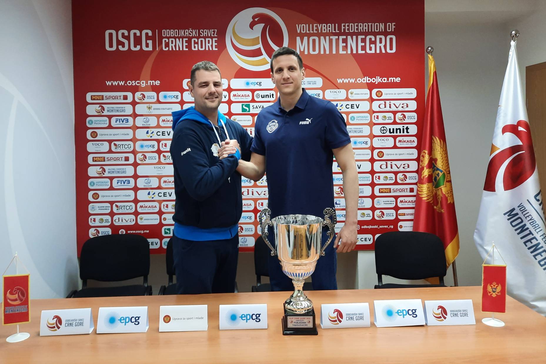 balsa radulovic milos markovic press finale kupa 2022 – Odbojkaški ...